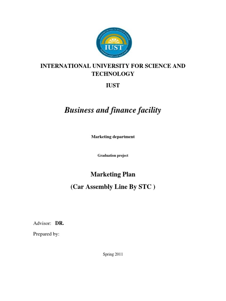 Marketing Plan STC | PDF | Marketing Research | Pickup Truck