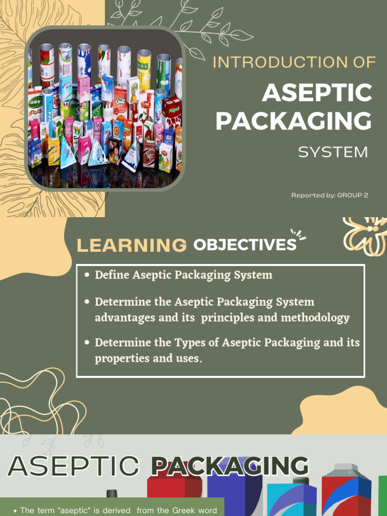 Aseptic Packaging: Definition and Types | PDF | Sterilization ...