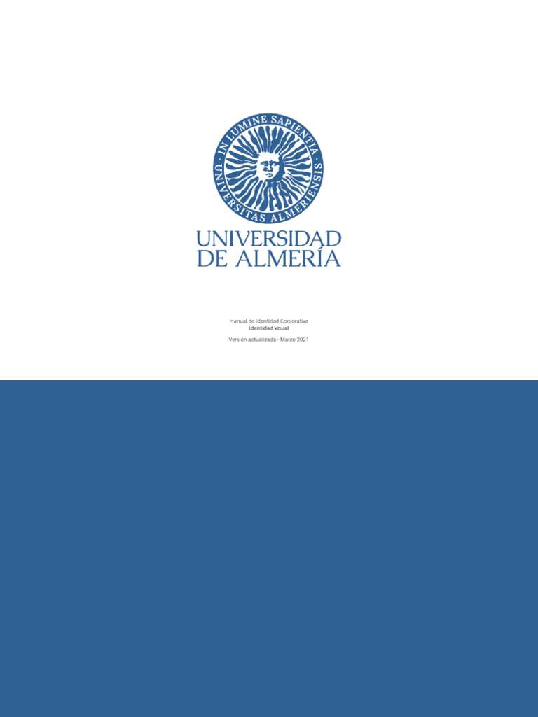 Manual de Identidad Corporativa - UAL | PDF | Color | Tipografía