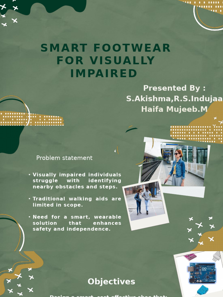 Smart Shoes For Visually Impaired | PDF