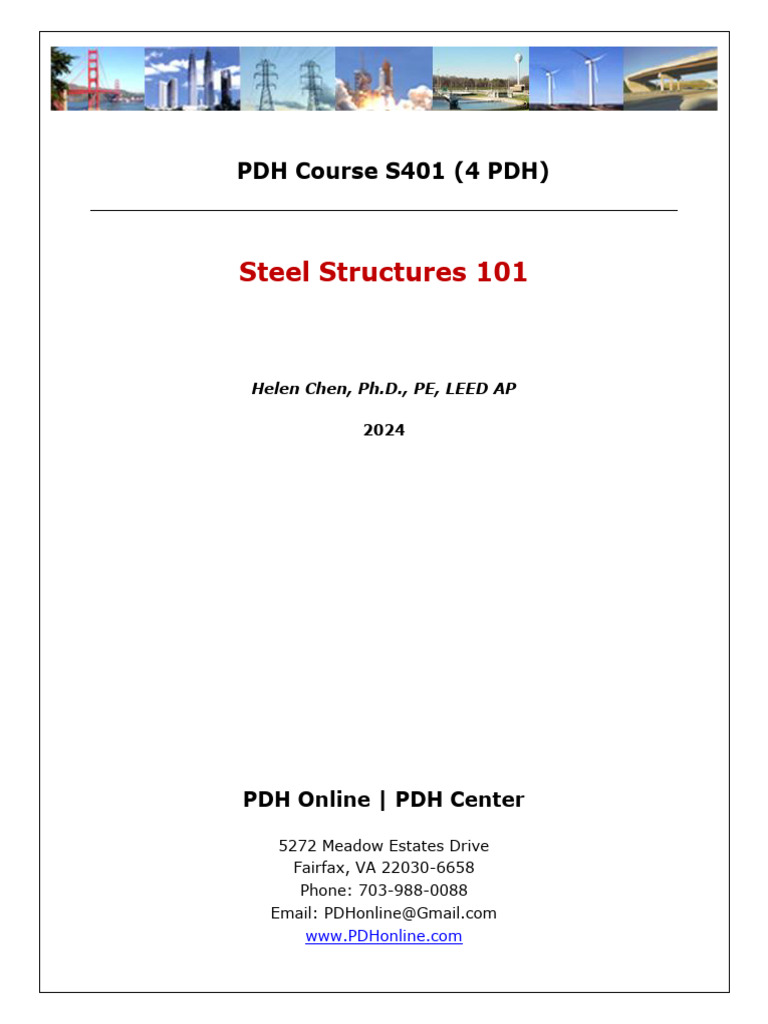 Steel Structures 101 | PDF | Deformation (Engineering) | Strength Of ...