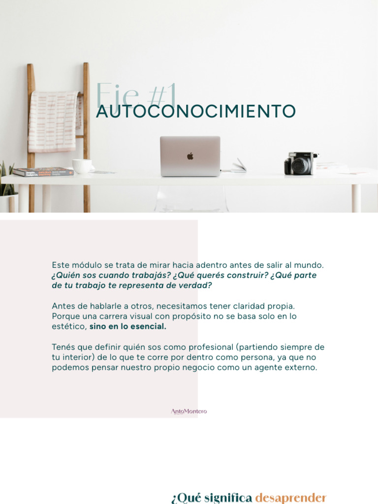Presentacion Eje 1 - Autoconocimiento | PDF