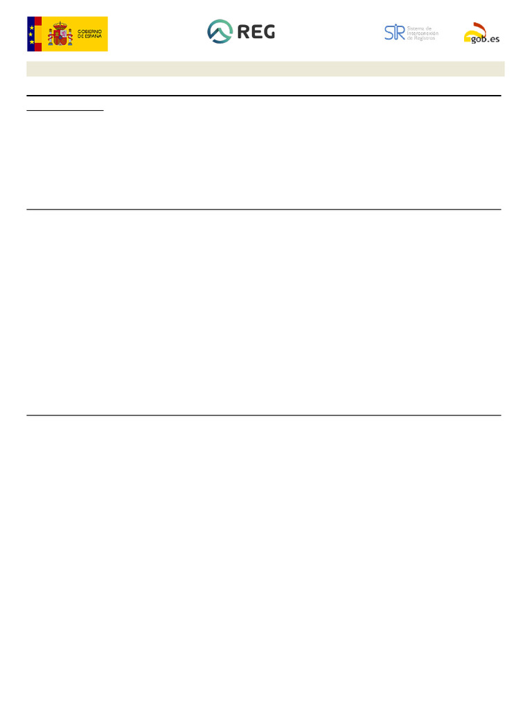 Justificante de Presentación REG | PDF