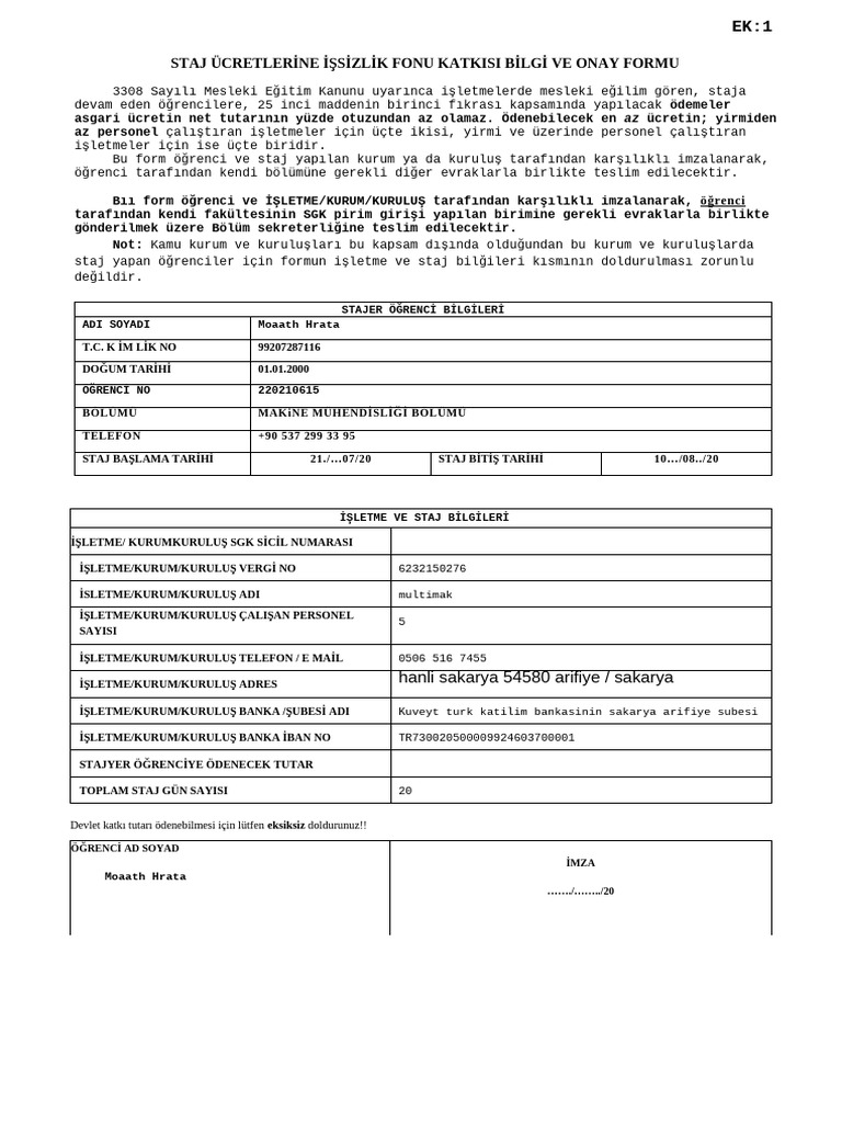 Yeni Format Katki Fonu | PDF