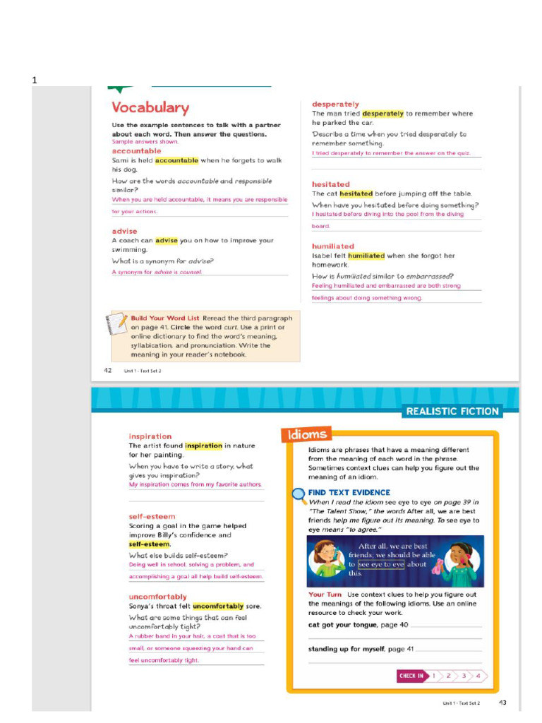 g4 English Language Homework | PDF