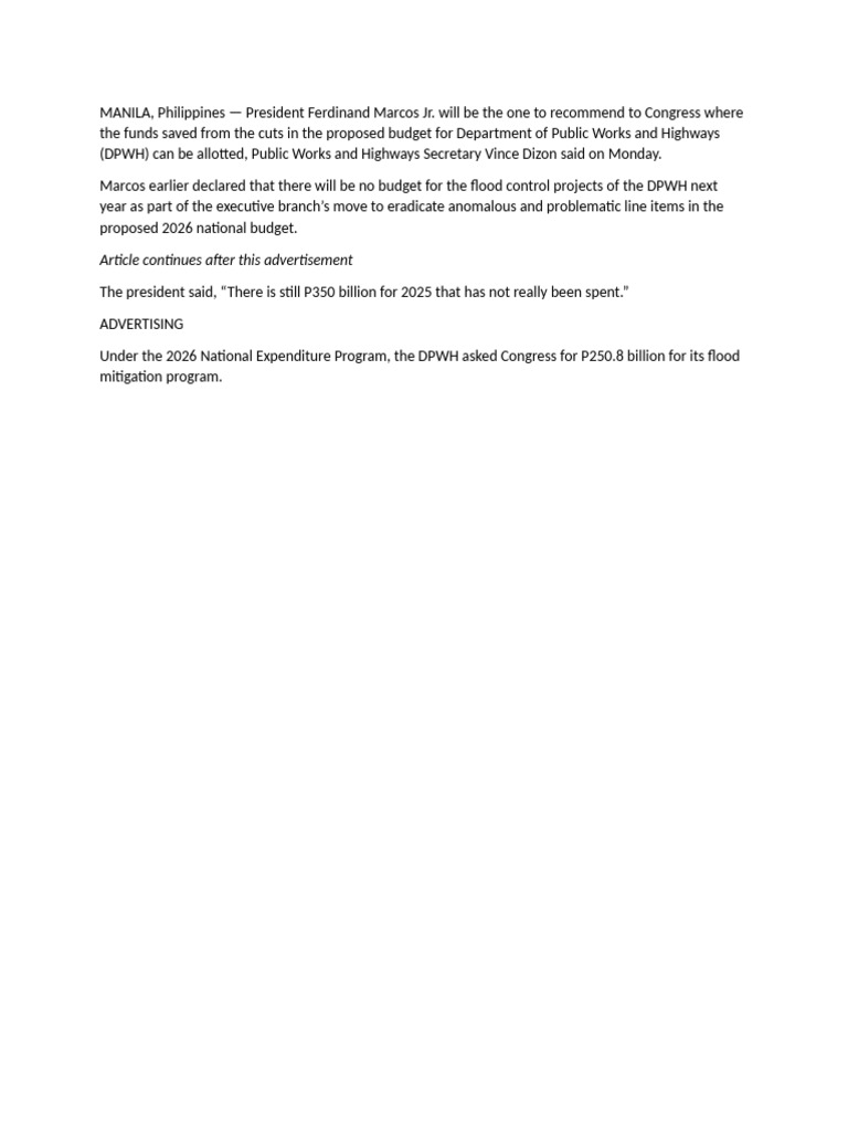 DPWH | PDF