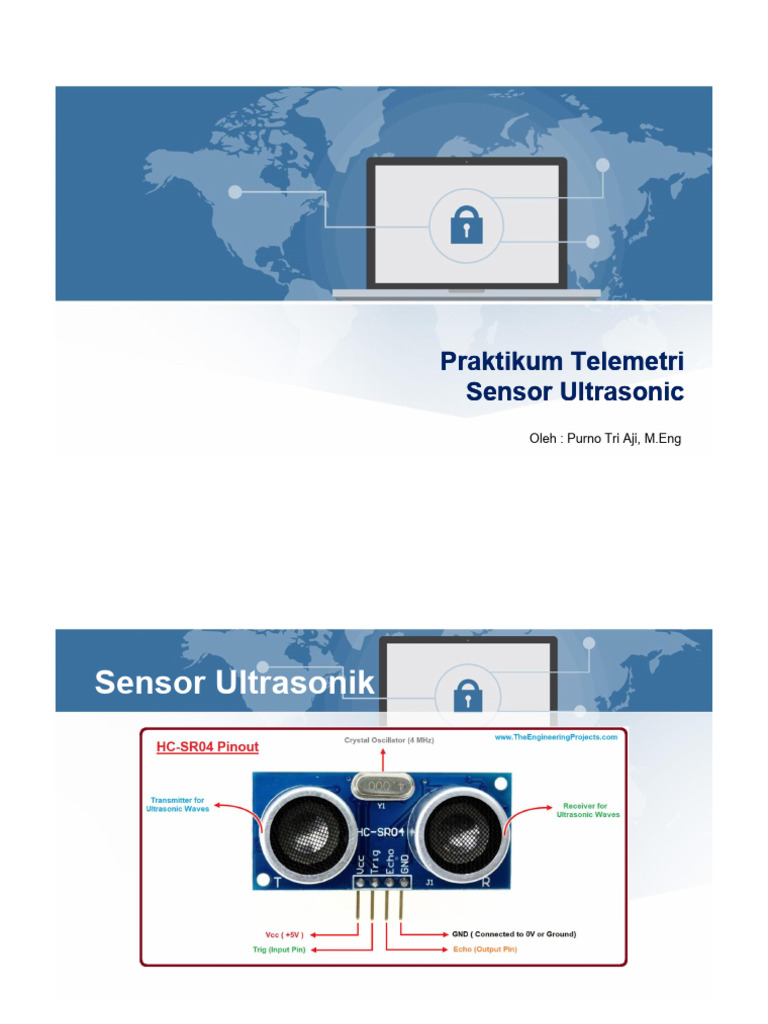 Praktikum Sensor Ultrasonik SRF04 | PDF
