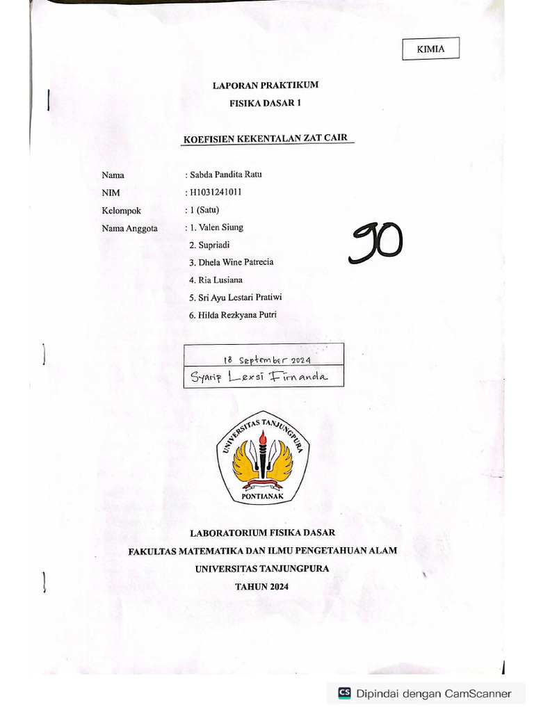 Contoh Laprak Fisika | PDF