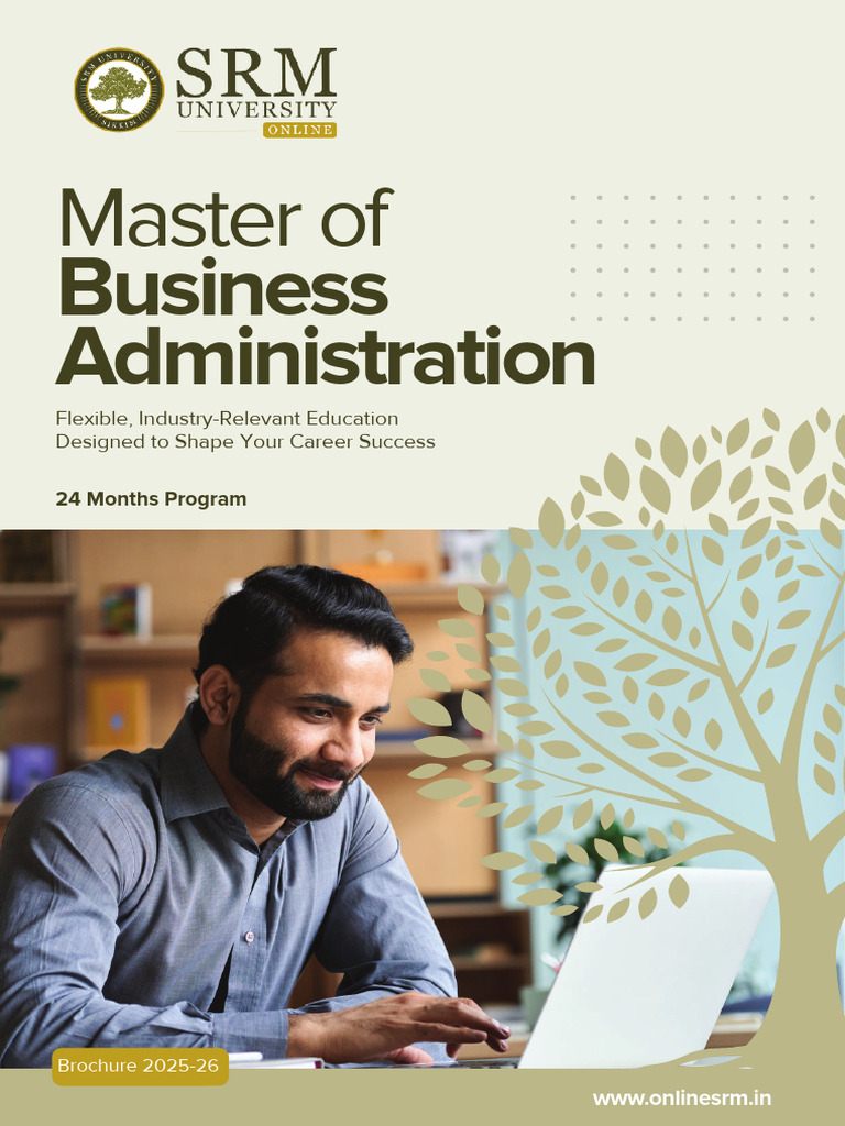 Online MBA SRM University July 25 v3 1 | PDF | Analytics | Business