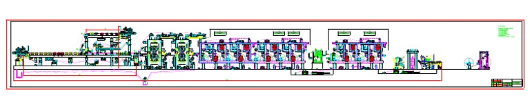Drawing of 2500mm 80 Ton Testliner Paper Machine | PDF