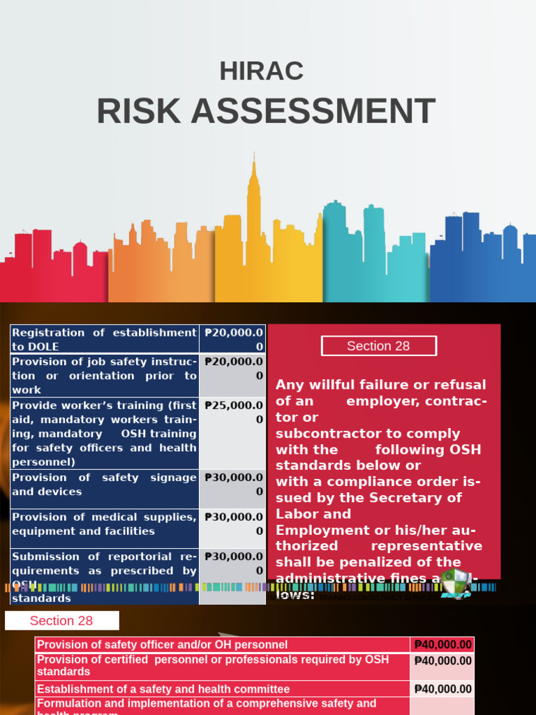 Risk Assessment Day 3 BOSH | PDF | Risk | Occupational Safety And Health