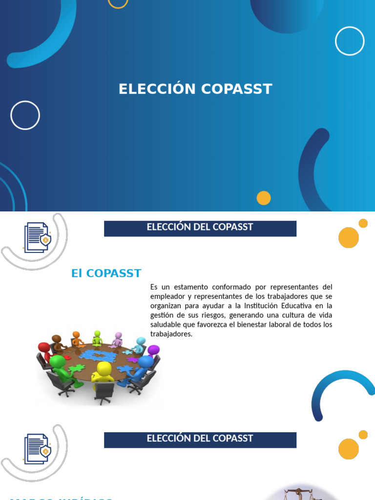 Guía para la Elección del COPASST | PDF | Votación | Votación