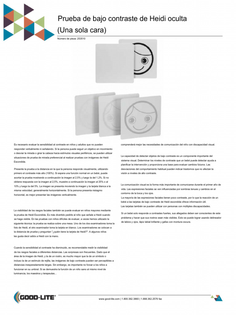 Hiding Heidi Low Contrast Test Single Sided-Web - Traducido | PDF ...