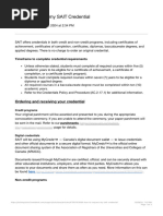 Requesting Your SAIT Transcript Guide | PDF | Apprenticeship