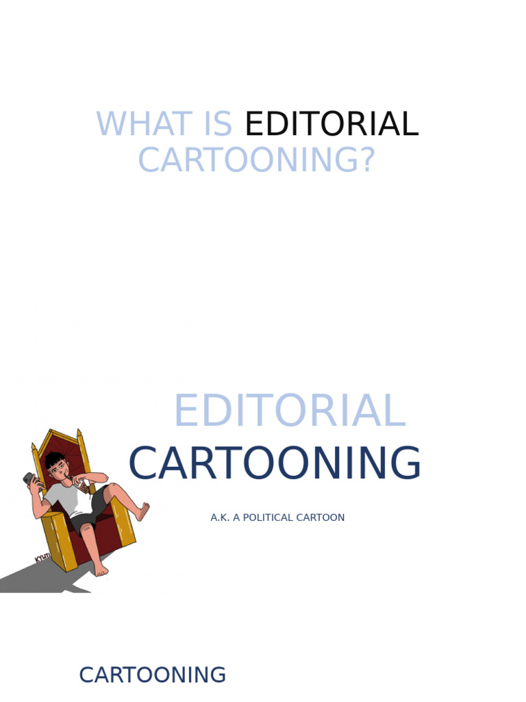 Editorial Cartooning | PDF