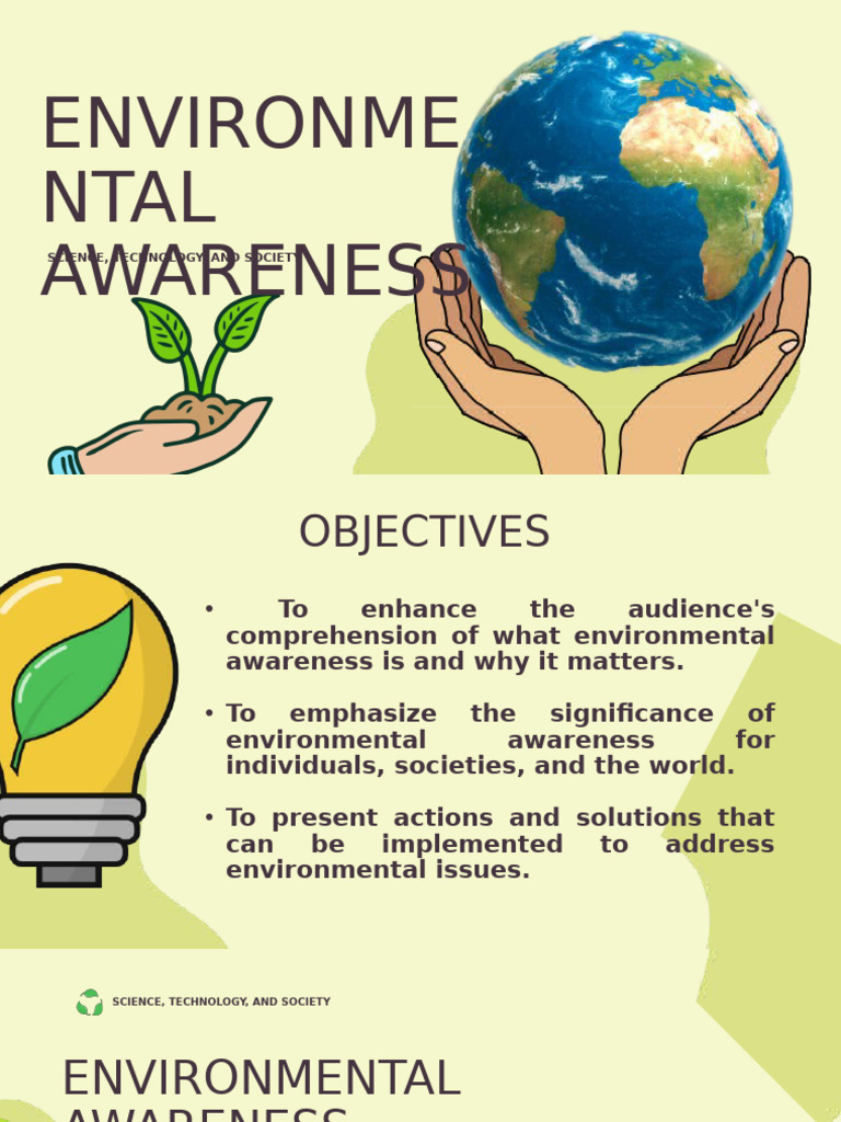 Understanding Environmental Awareness | PDF | Sustainability ...