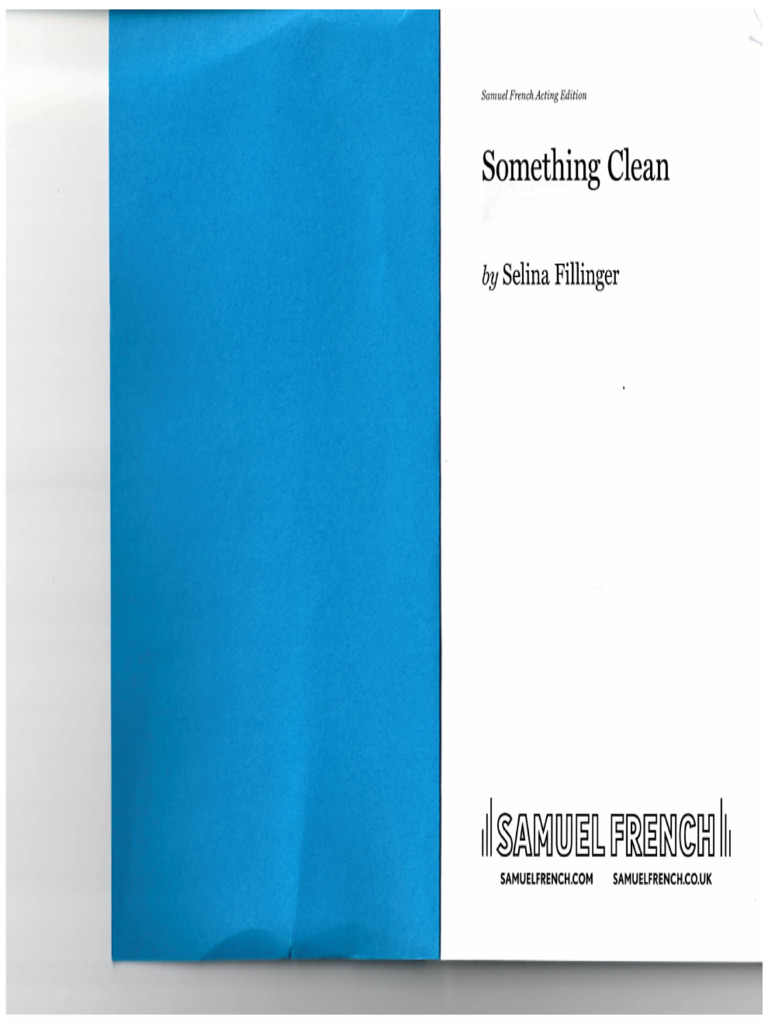 Someting Clean | PDF