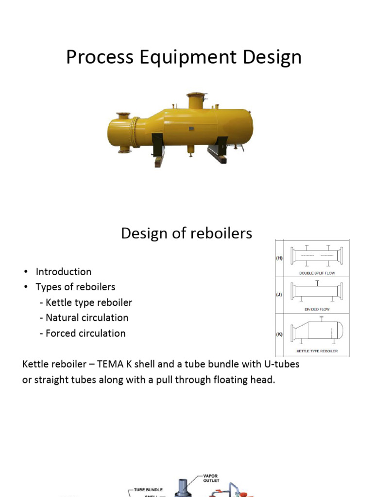 Kettle Reboiler Design Overview | PDF