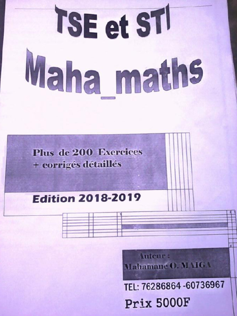 Livre 200 Exercices Corrigés Mathématiques Terminale S | PDF