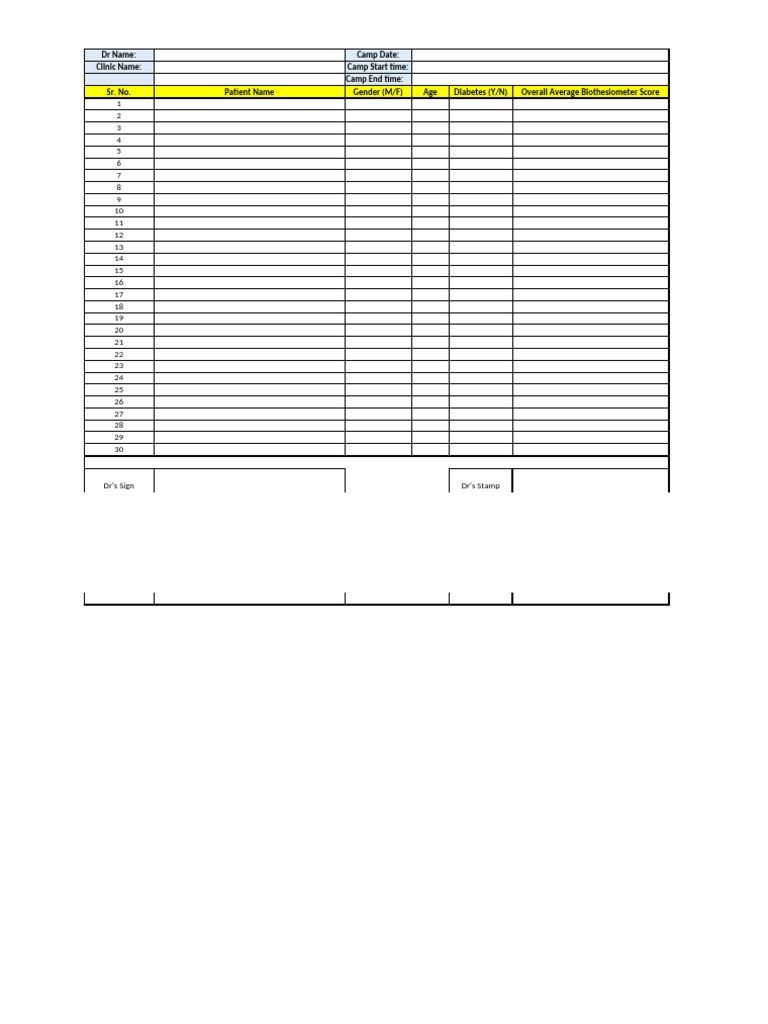 ABR Proof of Performance Format | PDF