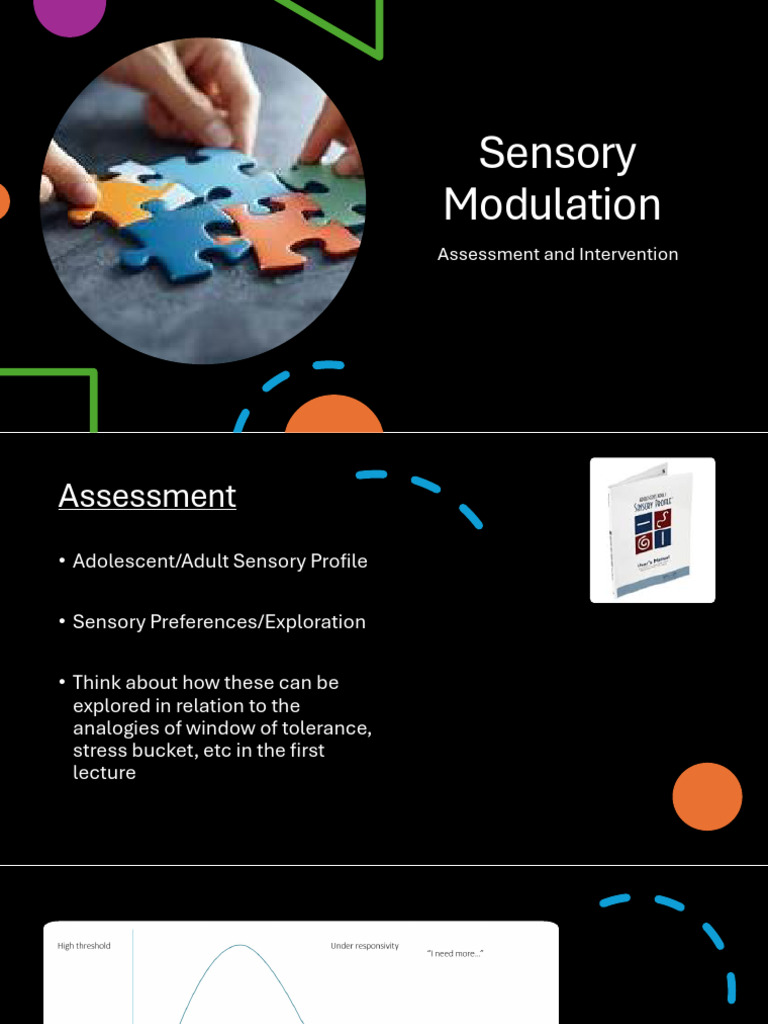 Sensory Modulation: Assessment & Interventions | PDF | Mental Health ...