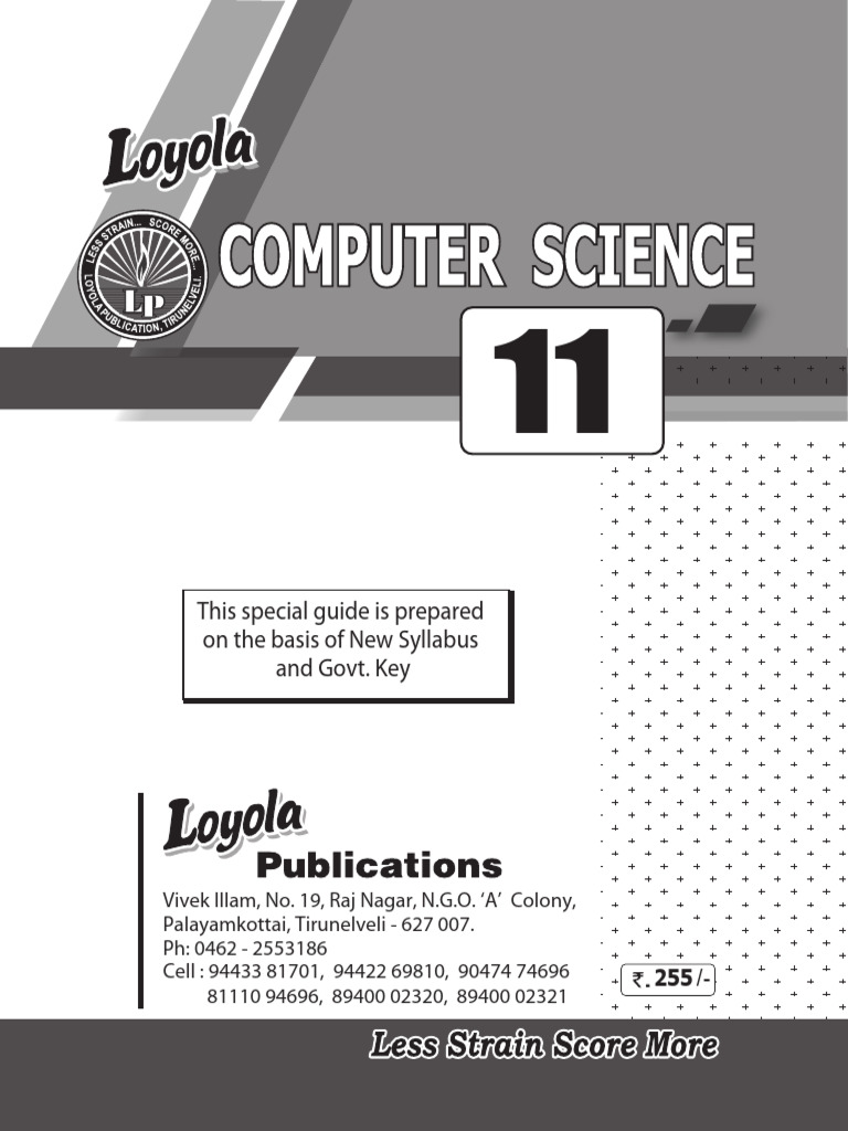 Loyola Computer Science Study Guide | PDF | Computer Data Storage ...
