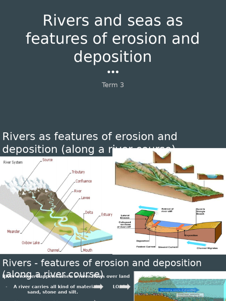Erosion and Deposition in Rivers | PDF | Erosion | River