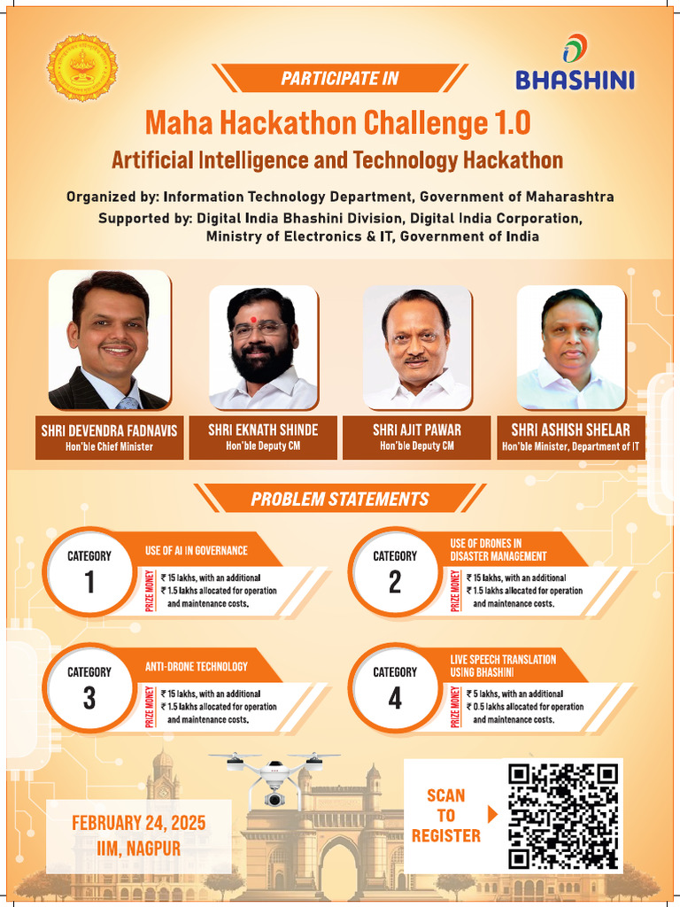 Maha Hackathon 1.0 Poster | PDF