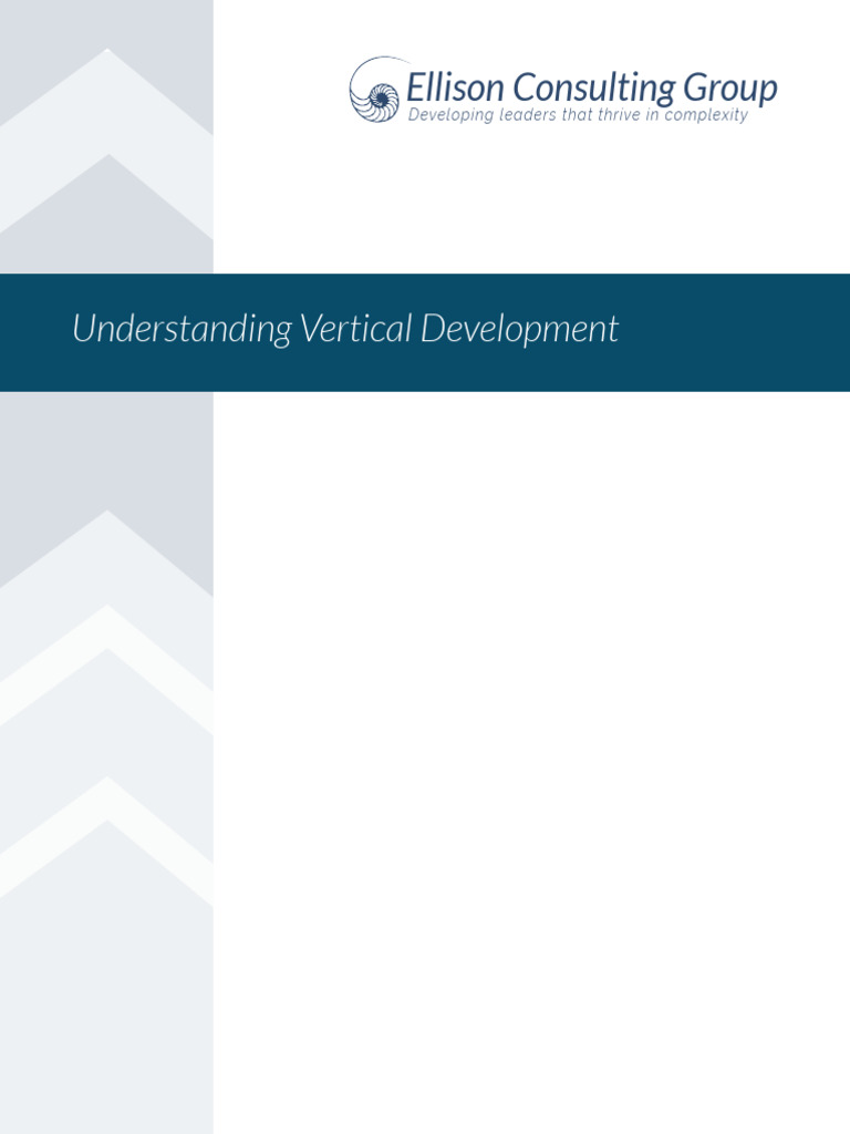 Vertical Development in Leadership | PDF | Expert | Mindset