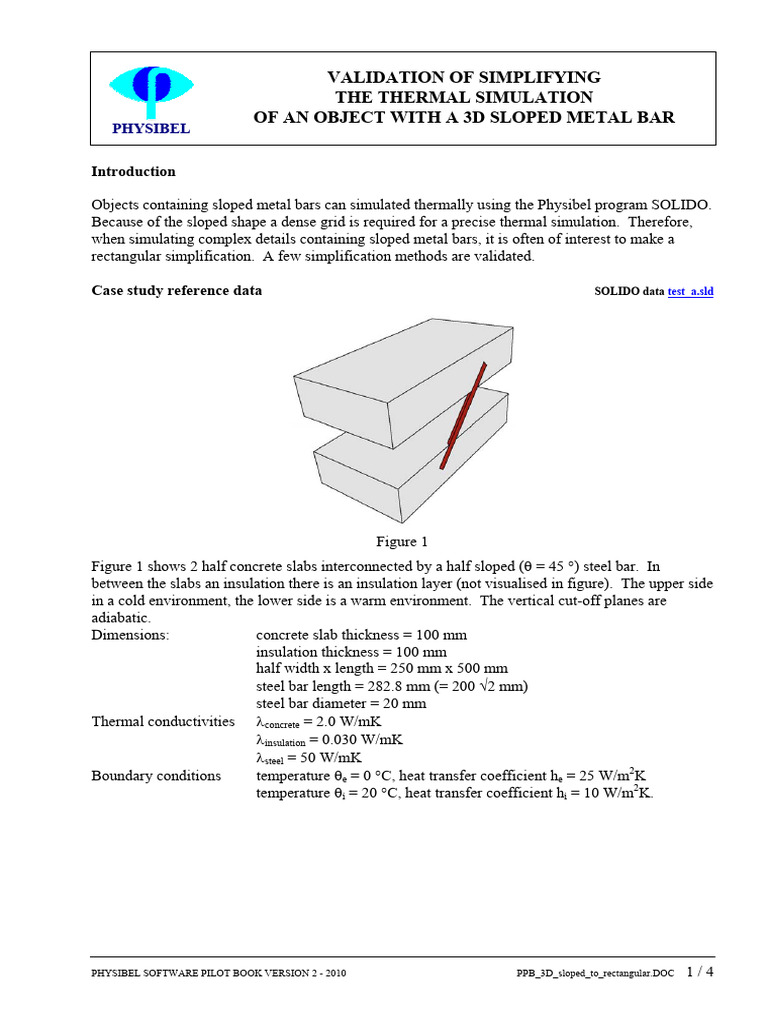 PPB 3D Sloped To Rectangular | PDF | Thermal Insulation | Continuum Mechanics