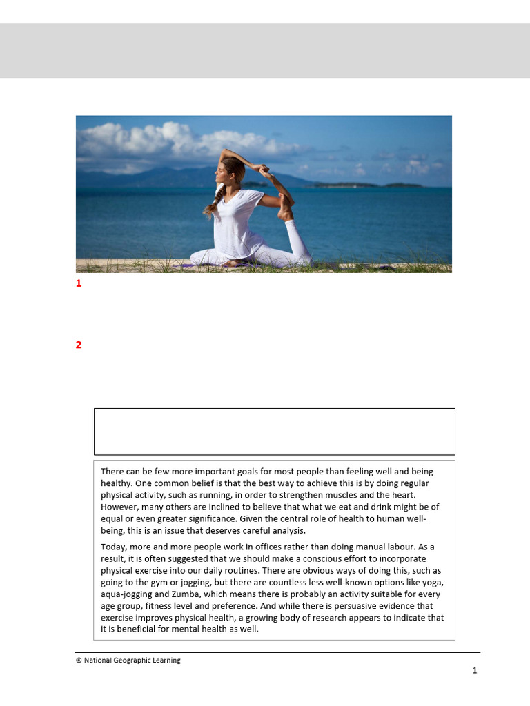 Life EAP Adv Writing U6 Worksheet | PDF | Dieting | Evidence