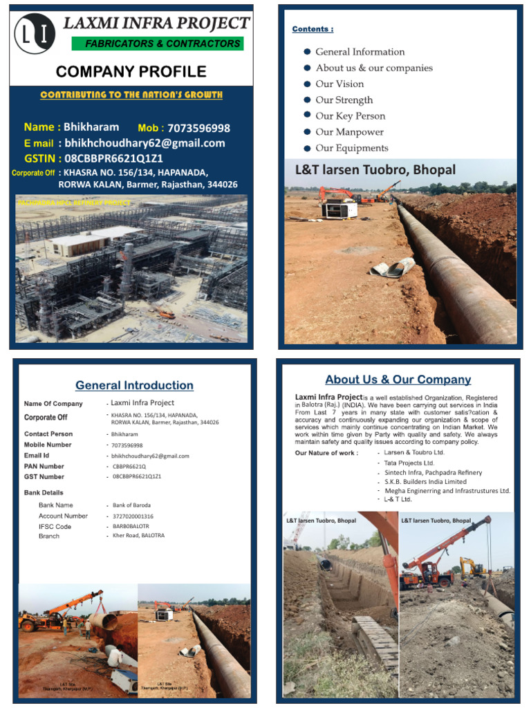 Laxmi Infra Project | PDF
