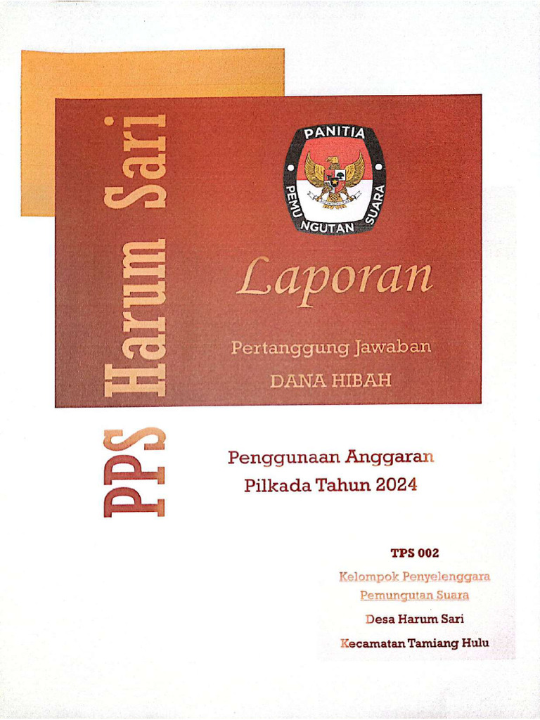 PPS Harum Sari - LPJ KPPS TPS 002 - Compressed | PDF