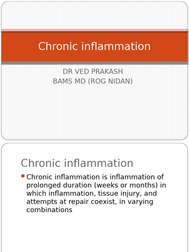 Understanding Chronic Inflammation and Healing | PDF | Wound Healing ...