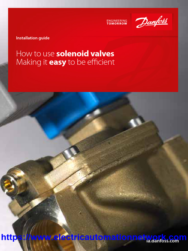 Solenoid Valve Installation Guide | PDF | Valve | Direct Current