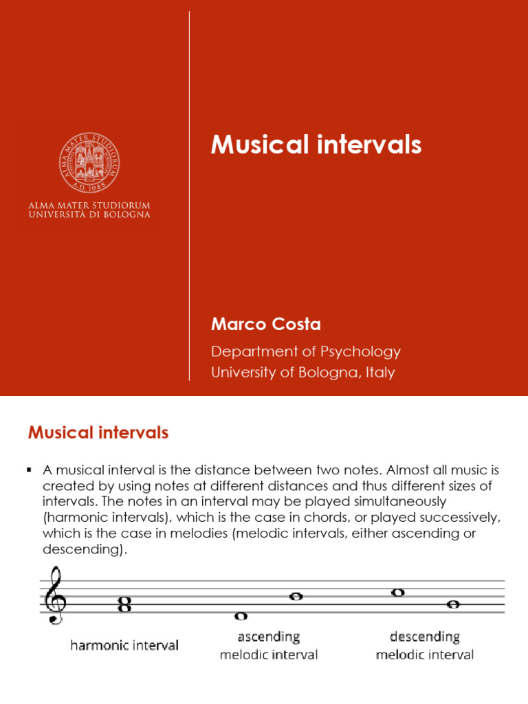 Understanding Musical Intervals and Emotions | PDF | Interval (Music ...