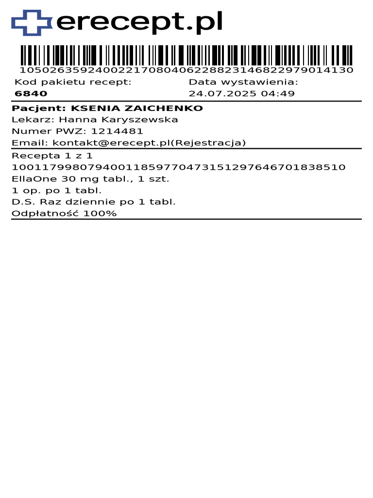 Recepta 1 | PDF