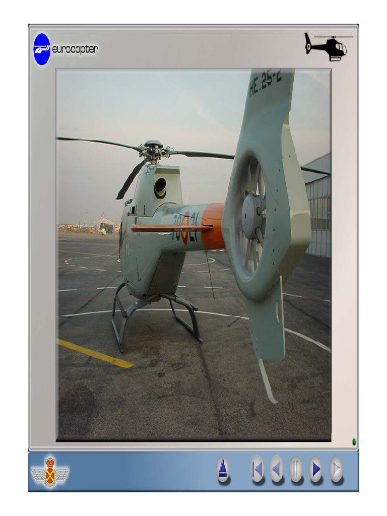 Rotor Fenestron del EC 120 | PDF | Rotor del helicóptero | Aerodinámica