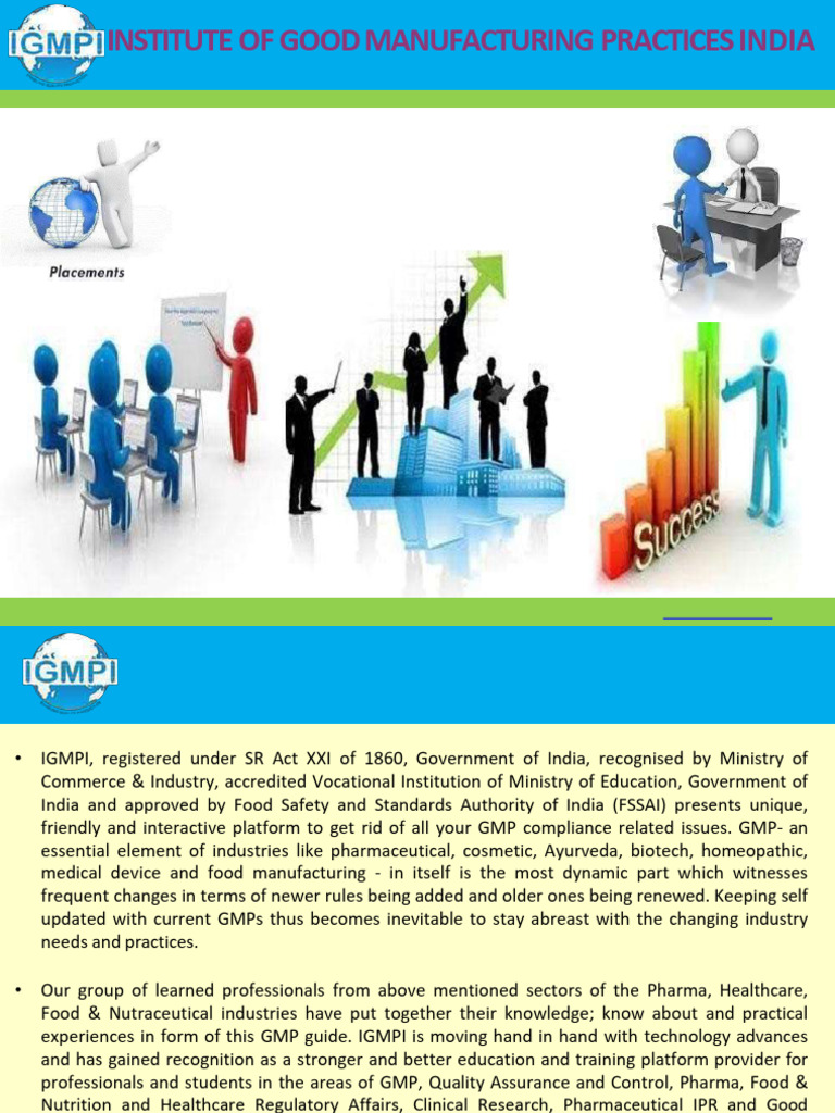IGMPI Placement and Accreditation Overview | PDF | Pharmaceutical ...