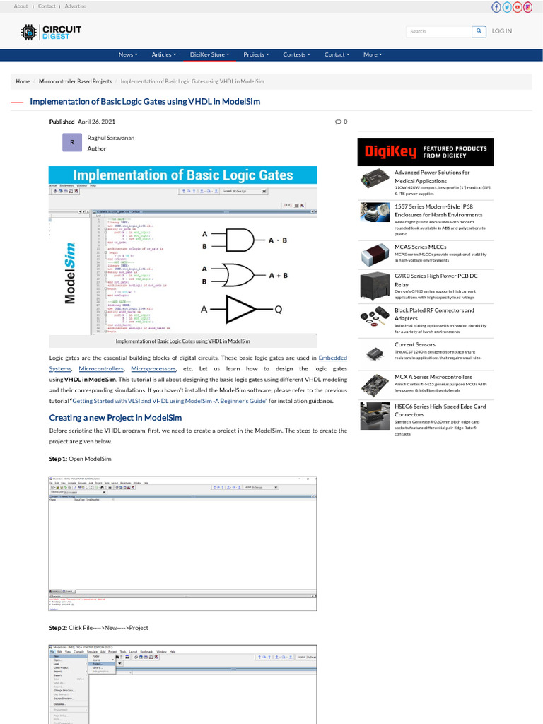 VHDL Logic Gates Implementation Guide | PDF | Vhdl | Logic Gate