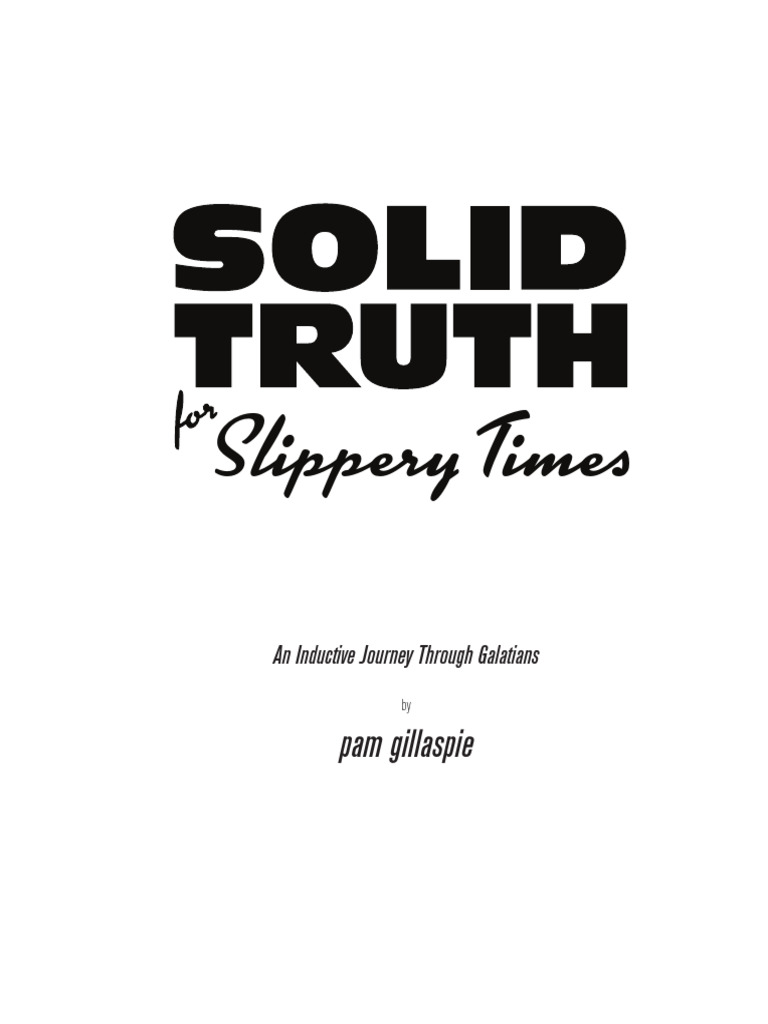 STC Galatians Solid Truth | PDF | Paul The Apostle | Epistle To The ...
