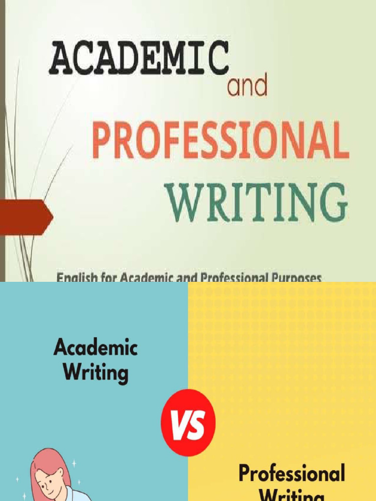 Academic vs. Professional Writing Guide | PDF | Citation | Memorandum