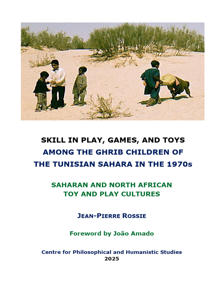 Ghrib Children's Play in 1970s Tunisia | PDF | Sahara