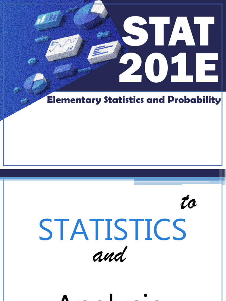 Introduction to Statistics and Data Analysis | PDF | Statistics | Level Of Measurement