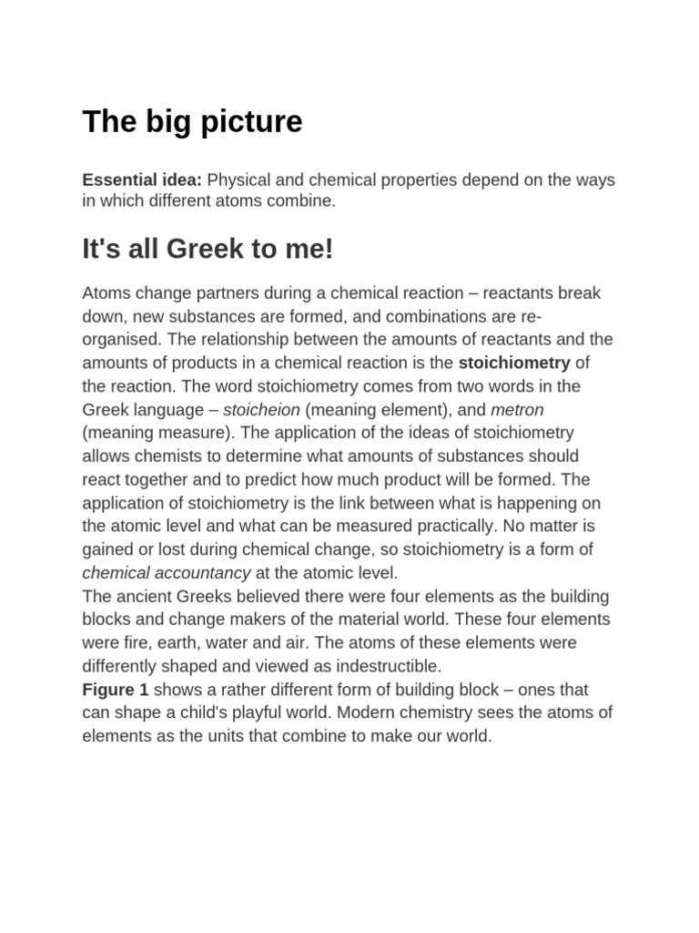 Chemistry (Stoichiometry) | PDF | Mole (Unit) | Gases