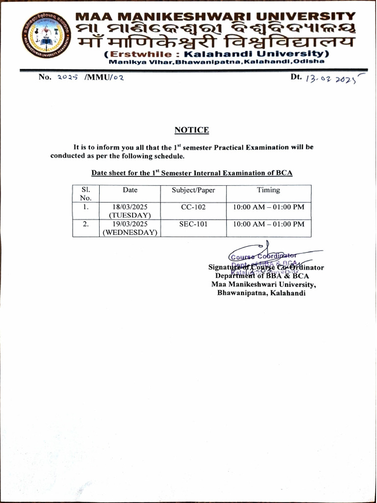 Practical Notice | PDF
