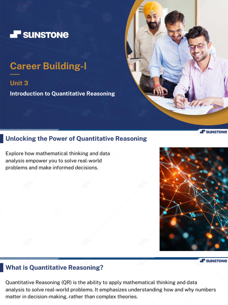 Mastering Quantitative Reasoning Skills | PDF | Mathematics | Reason