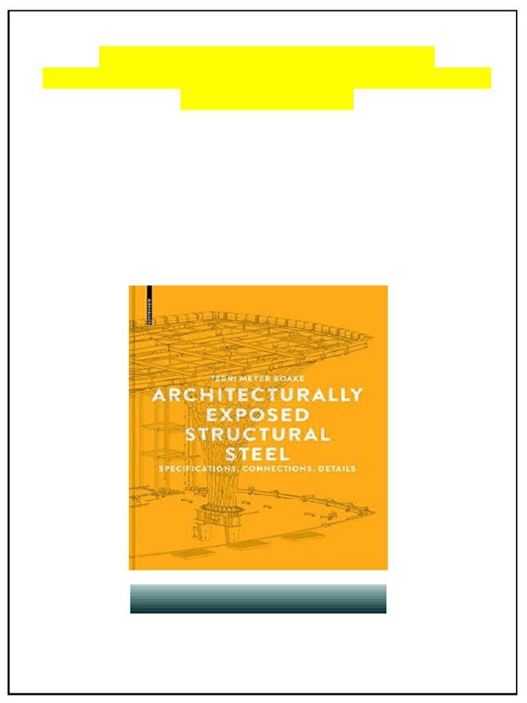 Architecturally Exposed Structural Steel Specifications Connections ...