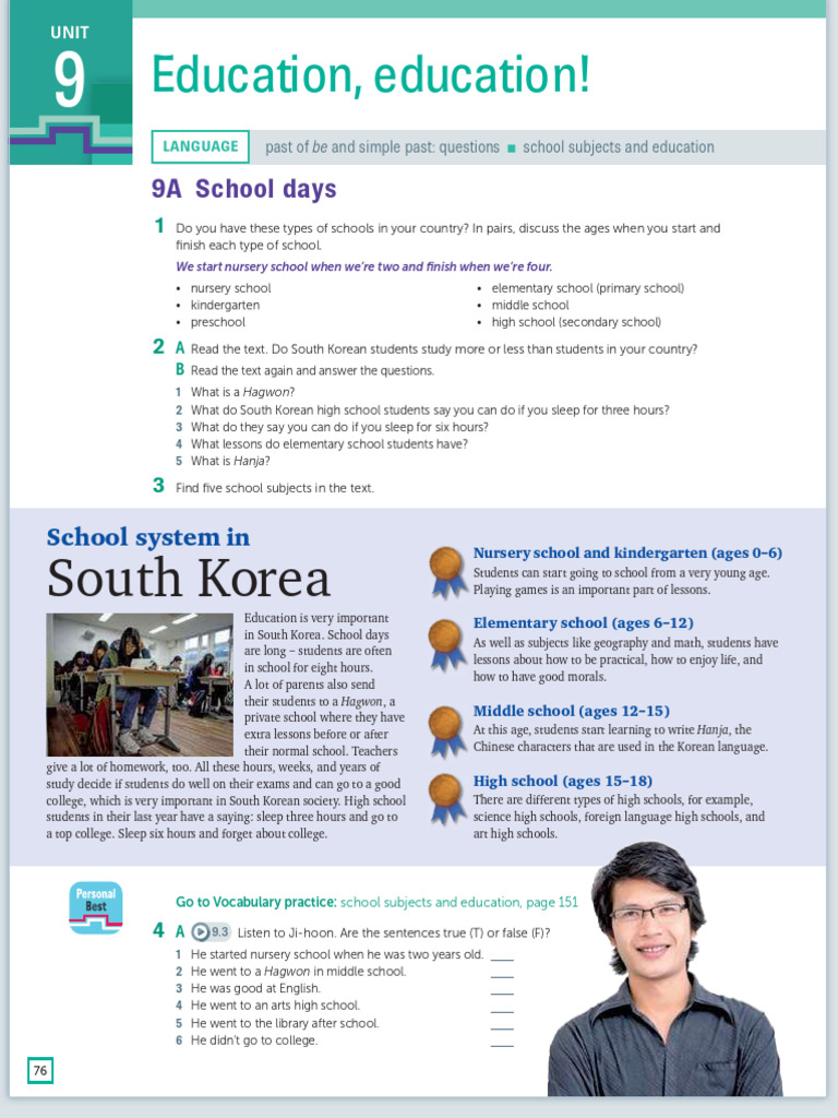 South Korea's Education System Overview | PDF | Subject (Grammar ...