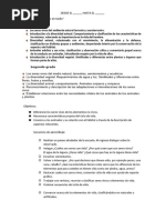 Secuencia Seres Vivos y Elementos Sin Vida Primer Grado 2024 | PDF ...